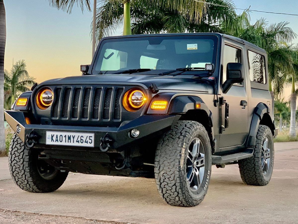 Mahindra Thar Modified To Wrangler