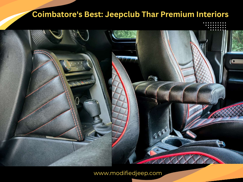 Mahindra Thar Interior Customization