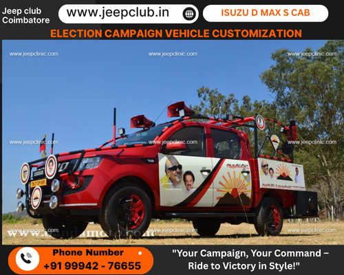 Leading Election Campaign Vehicle Models | Jeepclub
